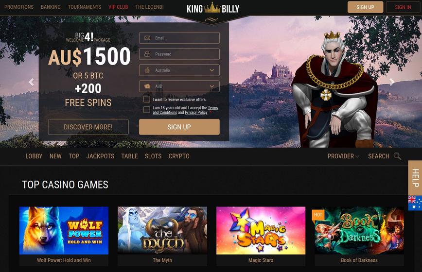 King Billy Casino Review 2022 Bitcoin Slots And Table Games King Billy Casino Review 2022 Bitcoin Slots And Table Games