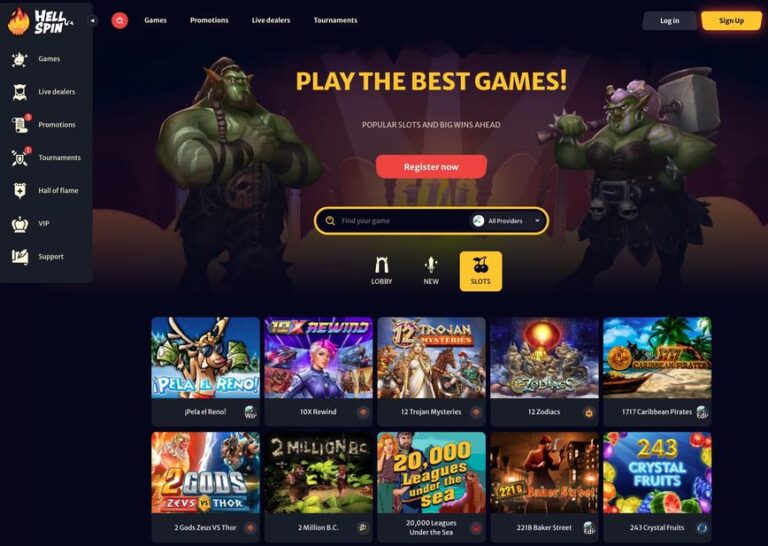 Hell Spin Casino Review 2023 Pros and Cons of HellSpin