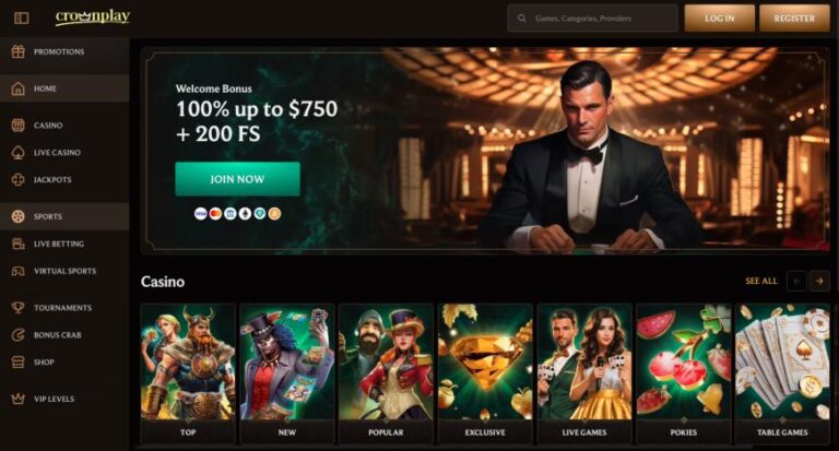 CrownPlay Casino Review 2024 New Bonus for AU